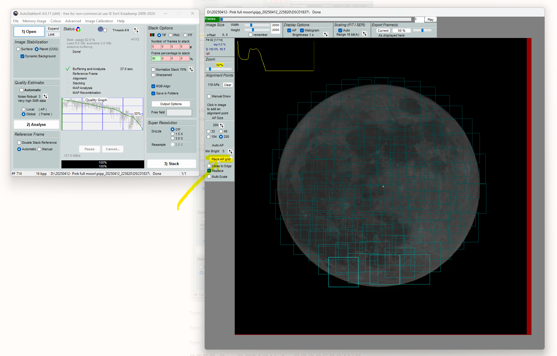 Processing moon data – Abisography